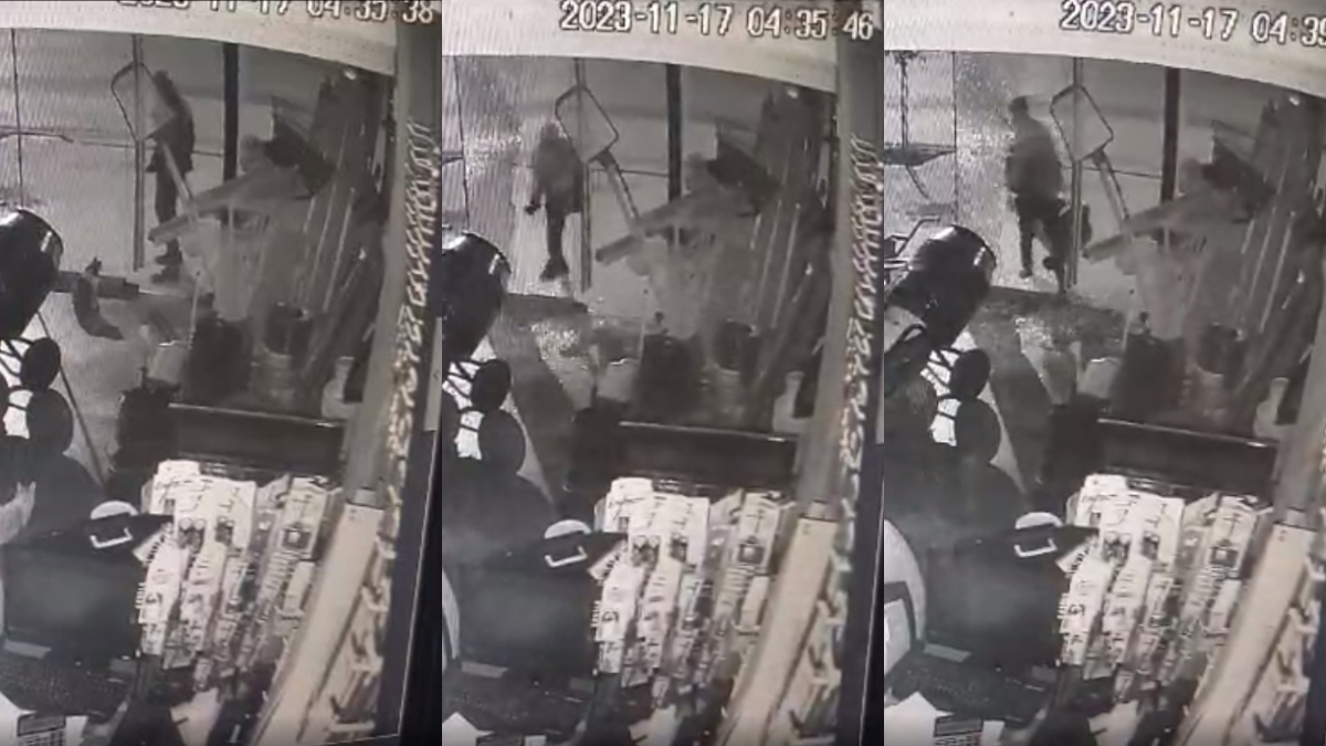 Video: así robaron en una ferretería ubicada en calle Intendente Maciel ...