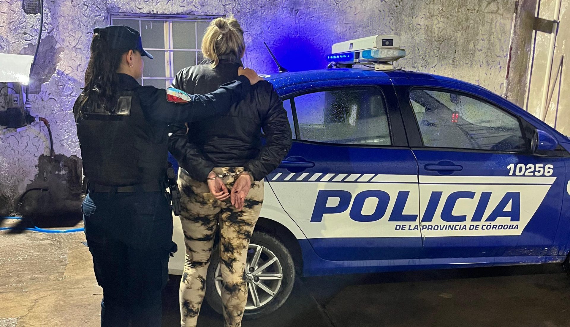 ¡Mansita la piba! Cayó en cana por dañar el auto de su ex - Villa María Ya