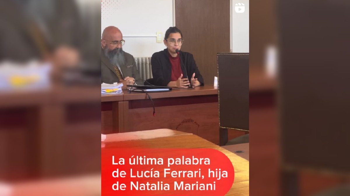 Juicio por Natalia Mariani: la última palabra de su hija, Lucía Ferrari ...
