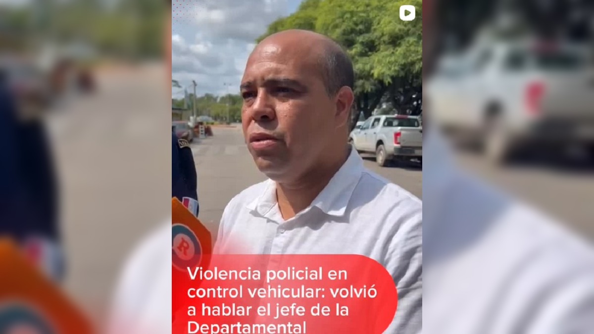 Violencia policial en control vehicular: volvió a hablar el jefe de la ...